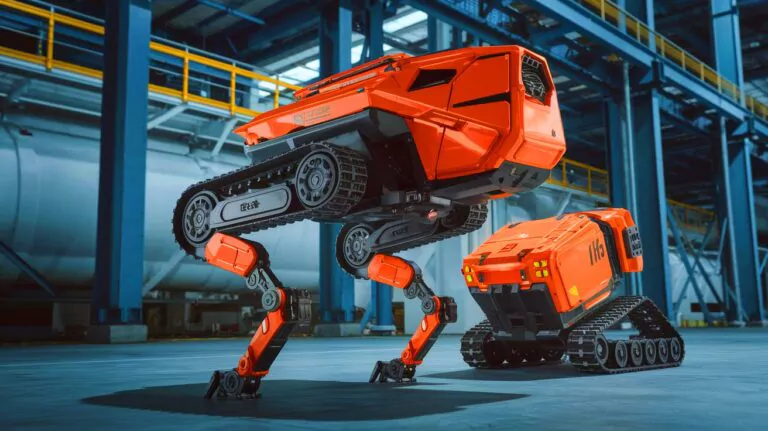 "An engineering marvel": China's new rescue robot transforms with ...