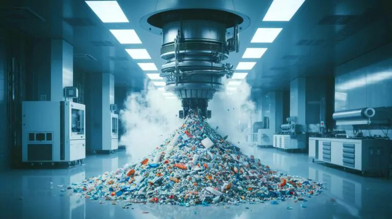 Breakthrough air-powered tech claims to recycle 94% of plastic in just ...