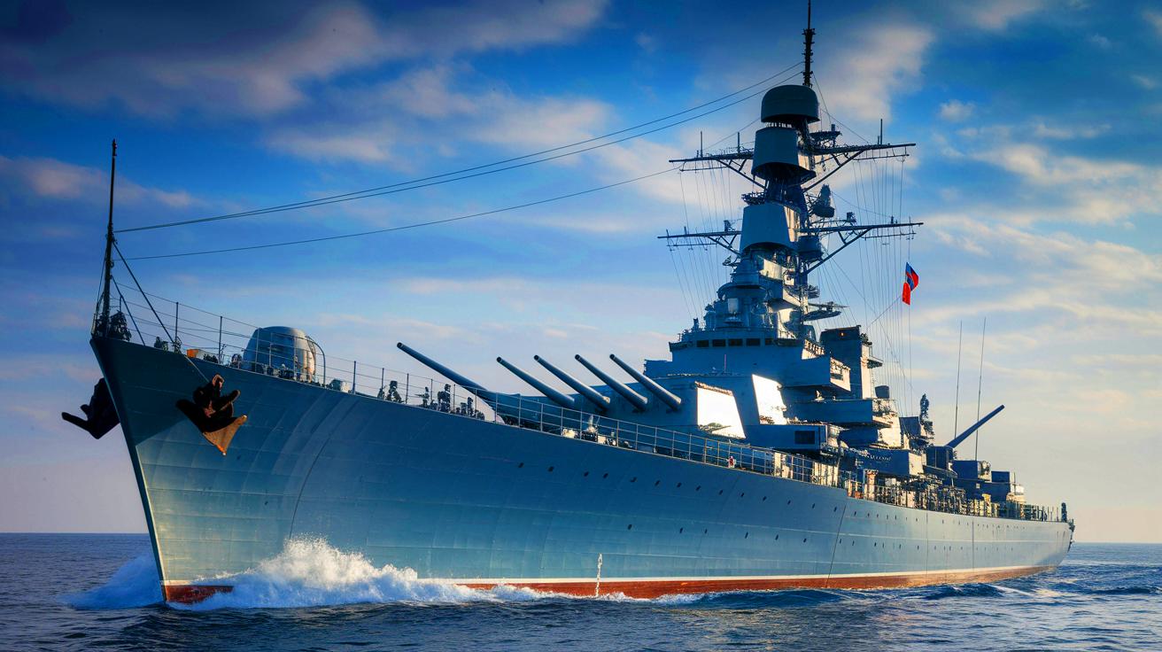 Russia's Battleship Unleashes Unstoppable Power – Witness This Nuclear ...